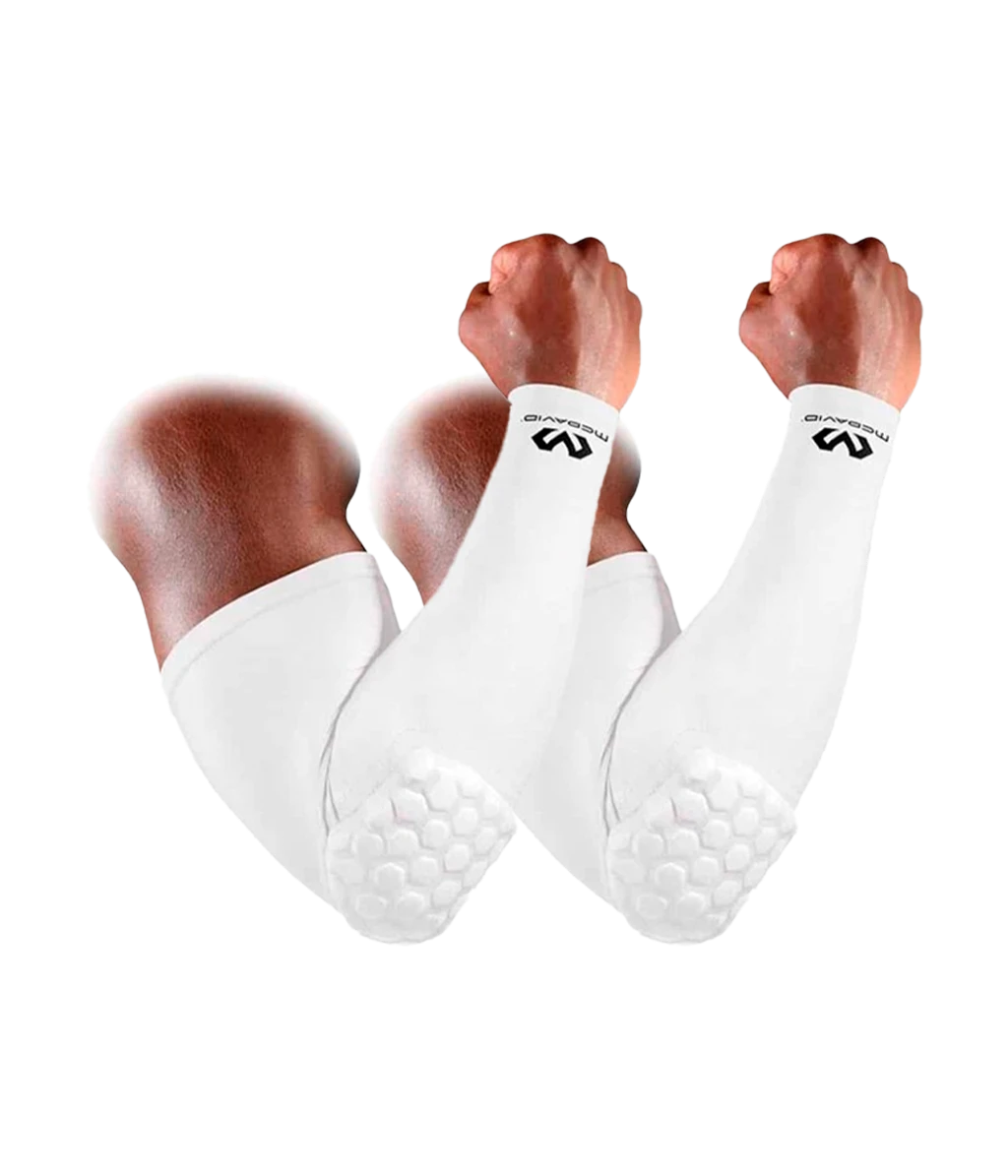 McDavid Launcher Sleeve Pack with White HexPad 6500 (x2) – HandballPROShop