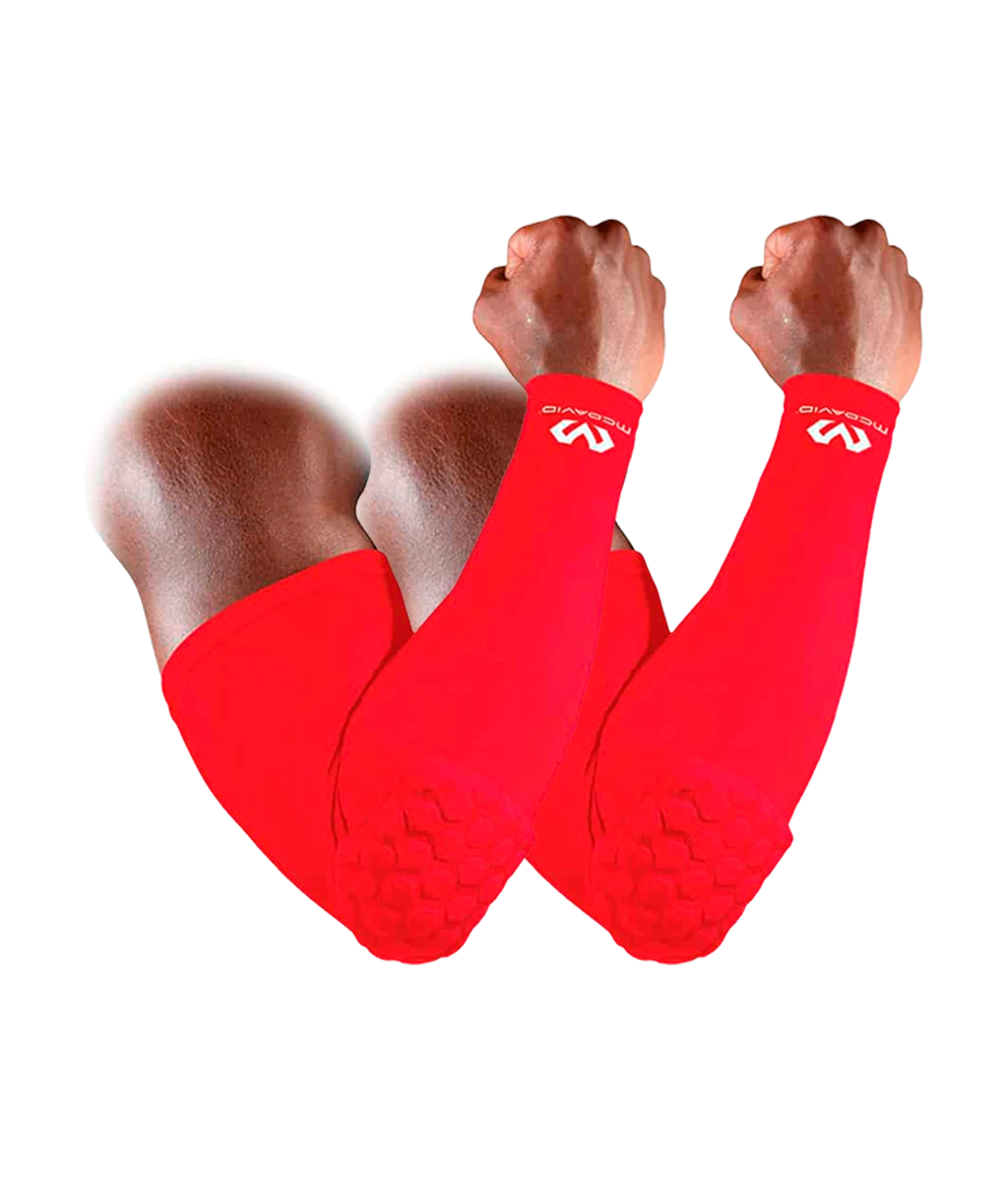 McDavid Launcher Sleeve Pack with Red HexPad 6500 (x2) – HandballPROShop