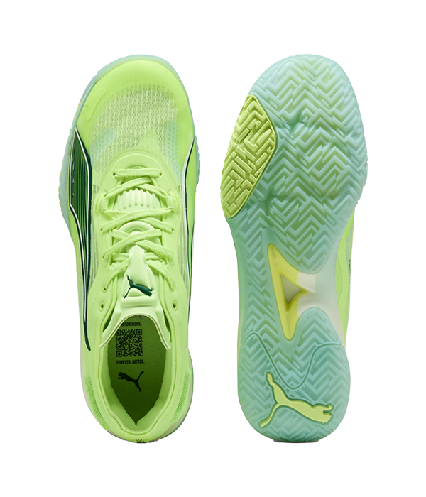 Puma Accelerate NITRO SQD Fizzy Light-Green T Shoes 2025 – HandballPROShop