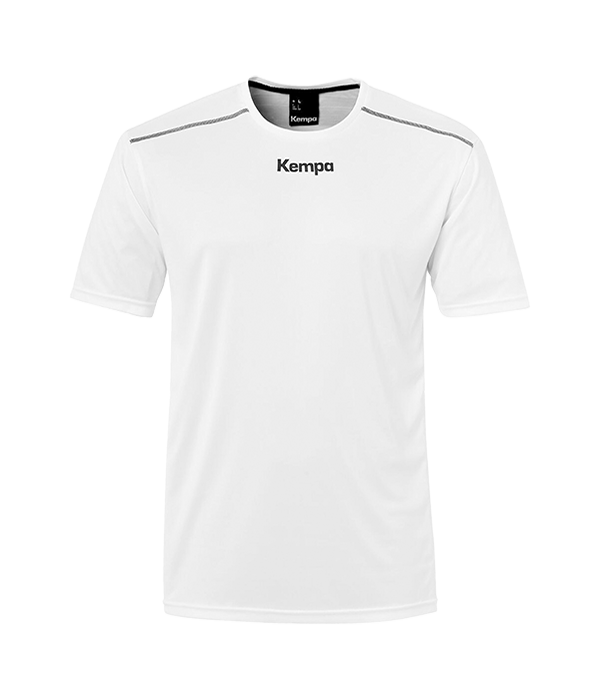 Camiseta Kempa Poly Blanca - HandballPROShop