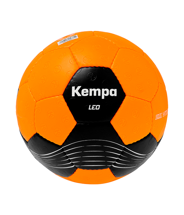 Kempa Leo Ball Orange/Black 2025 - HandballPROShop