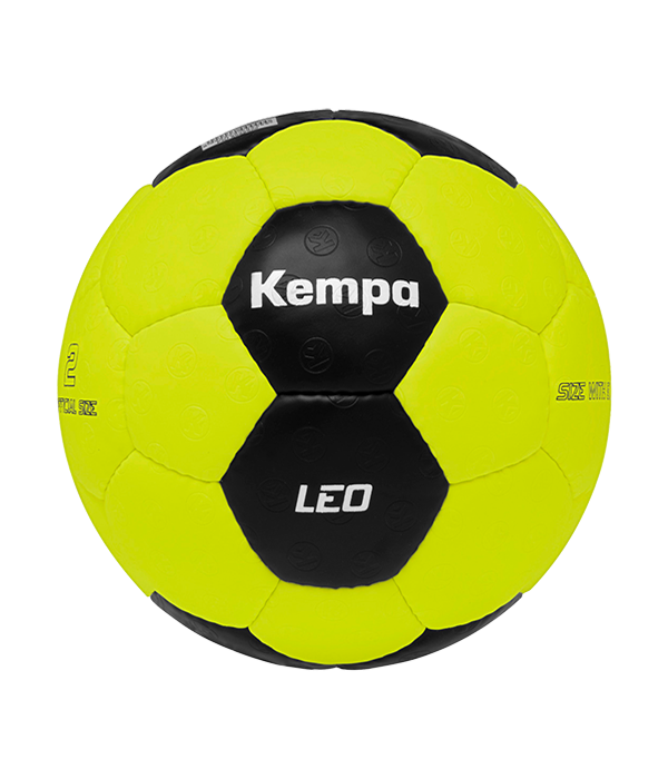 Kempa Leo Yellow/Black Ball - HandballPROShop